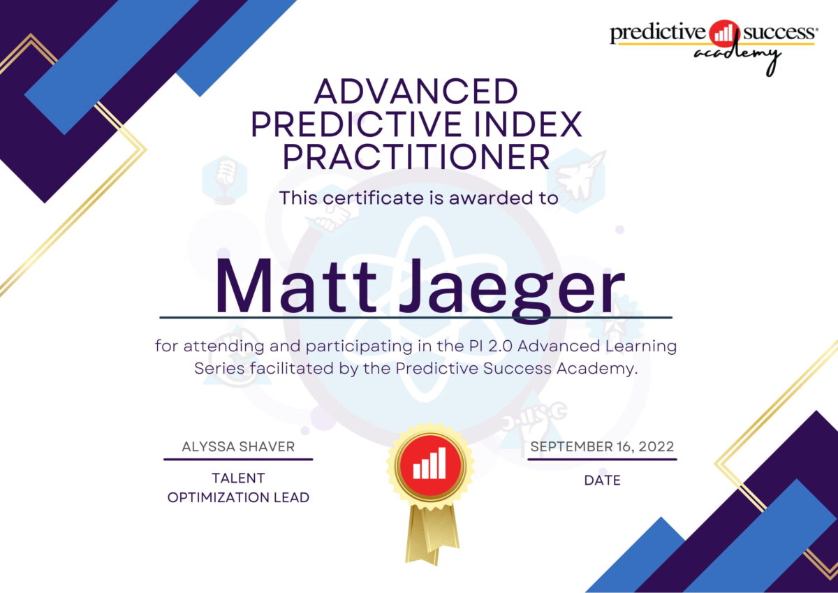 Congratulations to our 2022 Advanced PI Practitioner Graduates ...